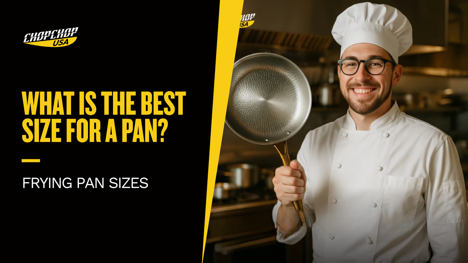 Frying Pan Sizes: What Is the Best Size for a Frying Pan? – ChopChop USA
