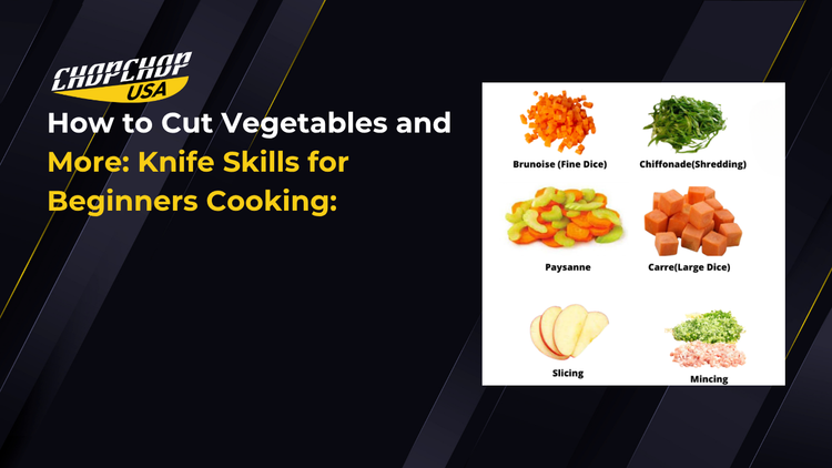 Knife Skills for Beginners Cooking: How to Cut Vegetables and More ...